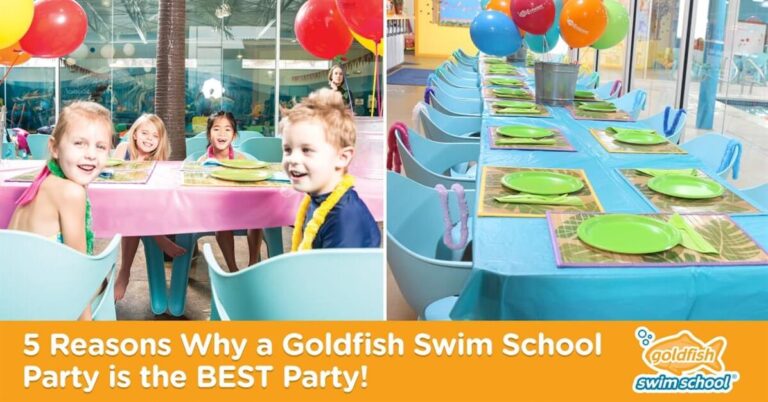 Birthday Parties: 5 Reasons Why a Goldfish Swim School Party is the ...
